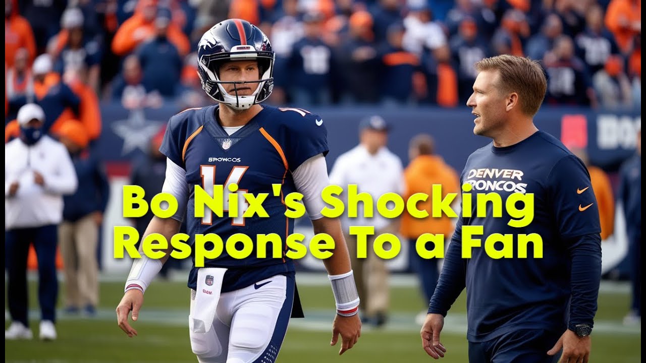 Bo Nix's Shocking Response to a Fan's Insult That Shocked the World ...