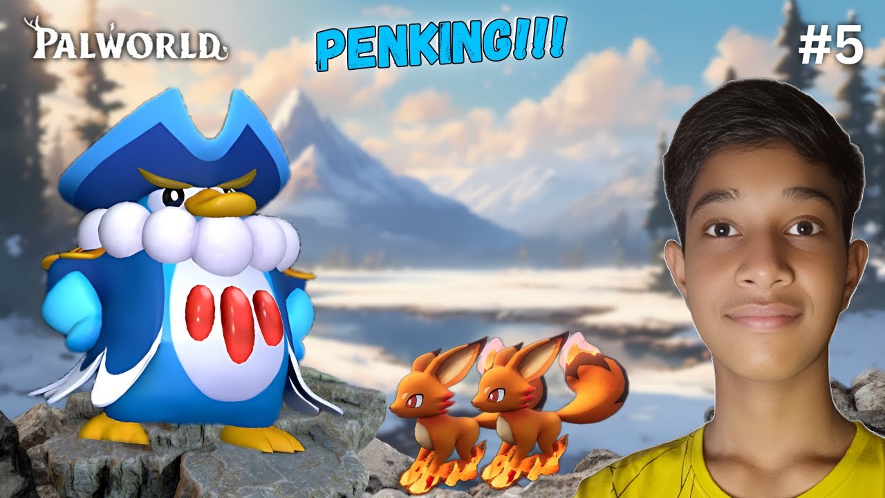Trying to Capture Penking in Palworld | Palworld | Part 5 - YouTube