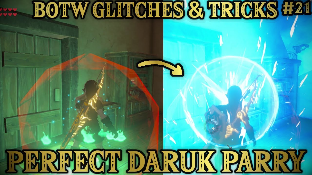 Daruk Perfect Parry | Breath of the Wild Glitches/Tricks: Part 21 - YouTube