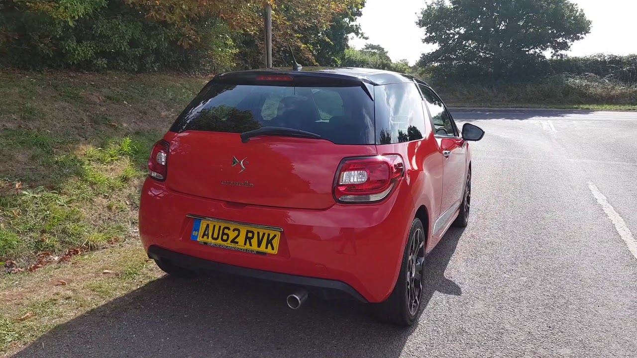 red ds3 hdi dstyle 2012 - YouTube