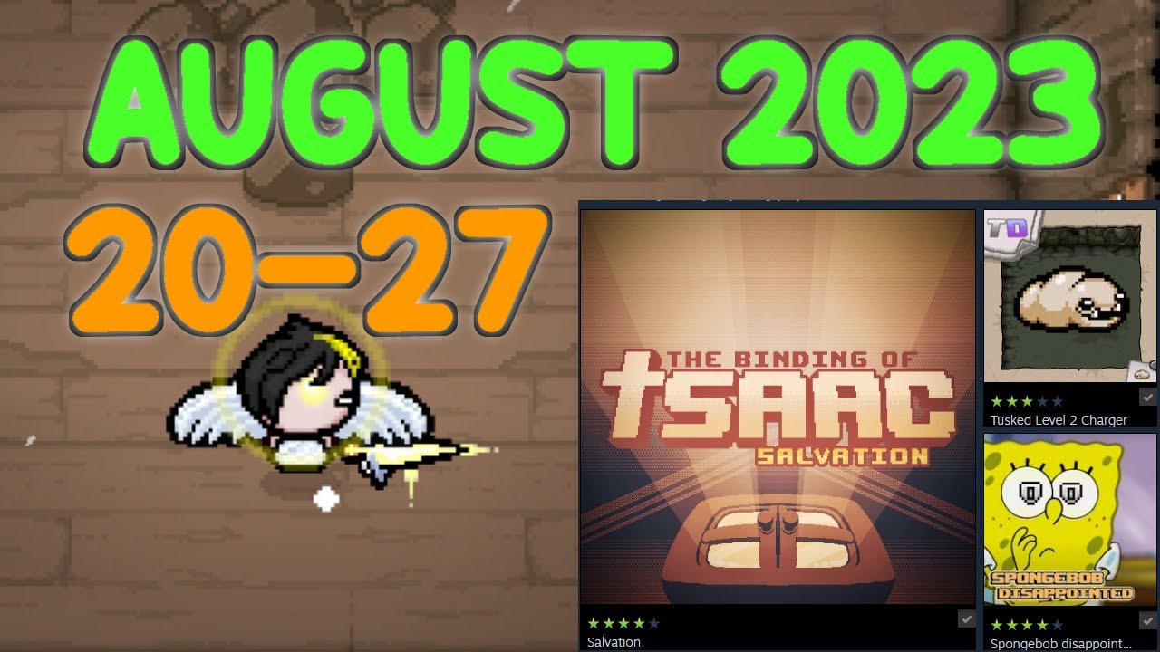 TOP 3 TBOI MODS FROM THE LAST WEEK | 20/08 - 27/08 - YouTube