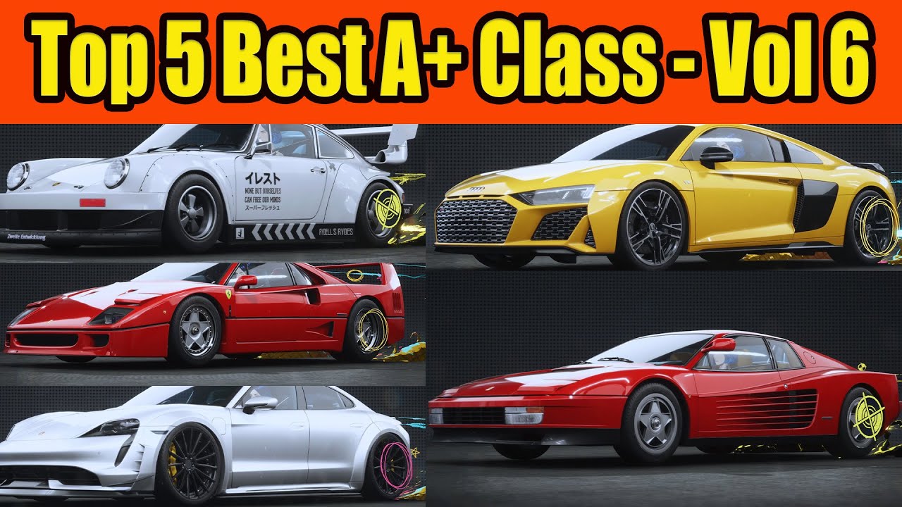 Top 5 Best A+ Class Car in NFS Unbound Vol 6 - YouTube