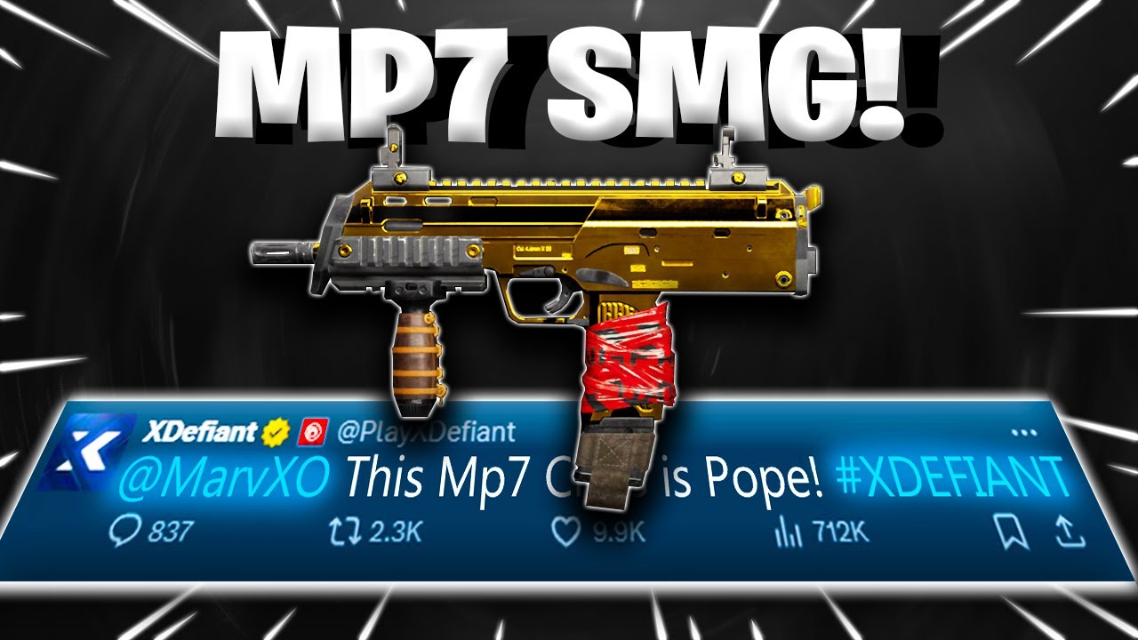 The Best "MP7" Class after 1.3 nerfs in XDEFIANT!! (BEST MP7 class set ...
