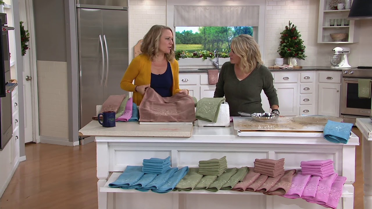 Don Aslett's Decorative Microfiber 10-Piece Towel Cloth Set on QVC ...