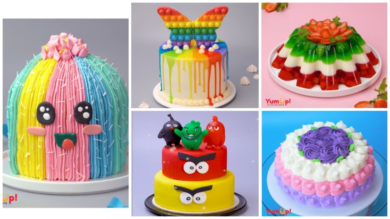 Stunning Rainbow Cake Recipes | Creative and Colorful Cake Decorating ...