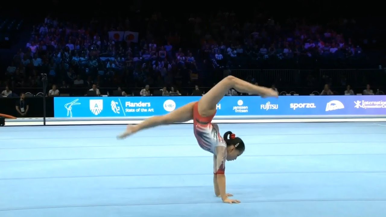 Chiaki hatakeda 🇯🇵Floor exercise Qual/ 2023 WAG World Championships - YouTube