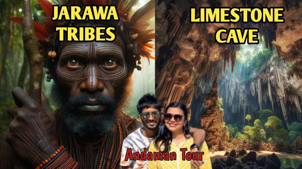 I met Jarawa Tribes in Andaman| Limestone Cave| Andaman Tourist Places ...