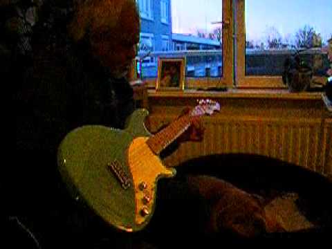 Opa Ambon is playing the guitar...