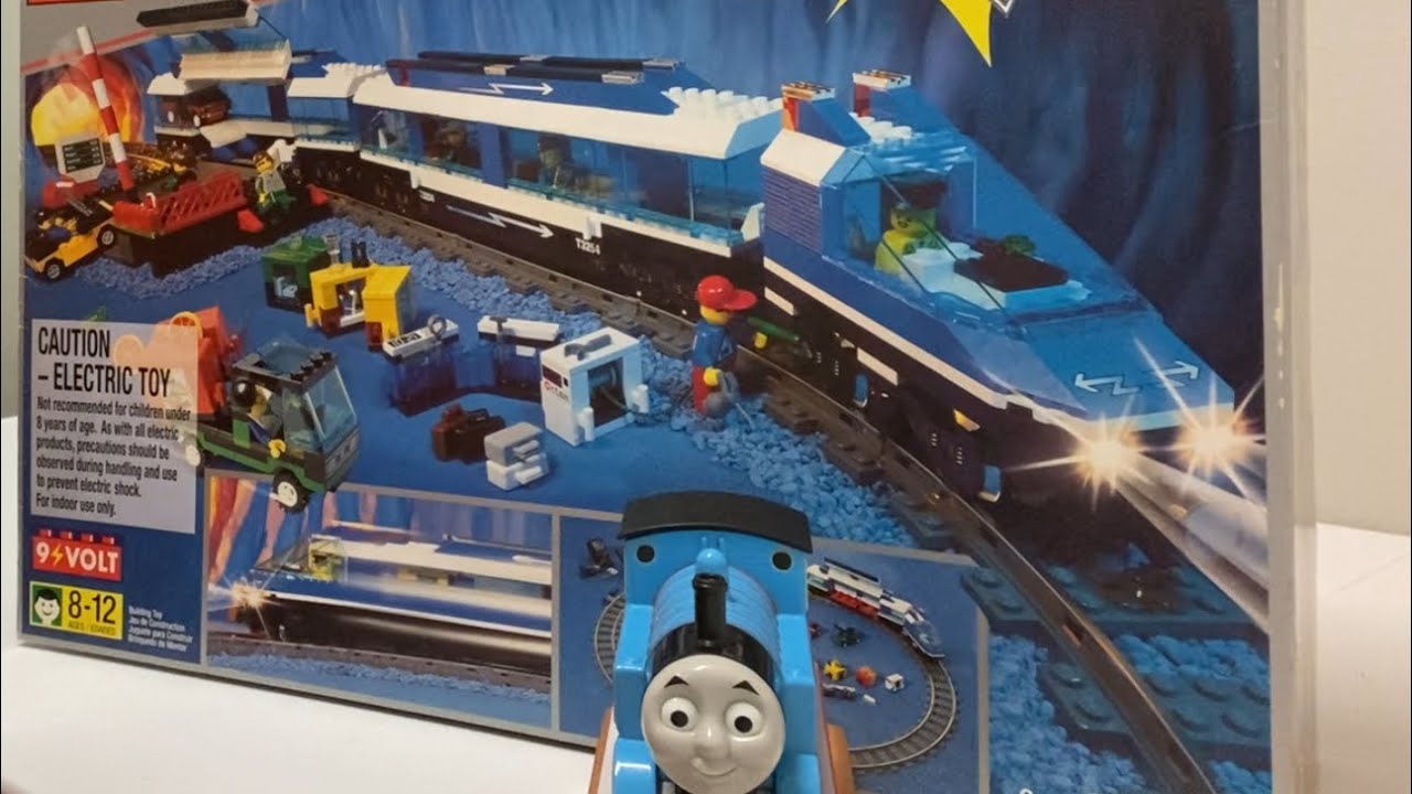 LEGO System railway express review. - YouTube