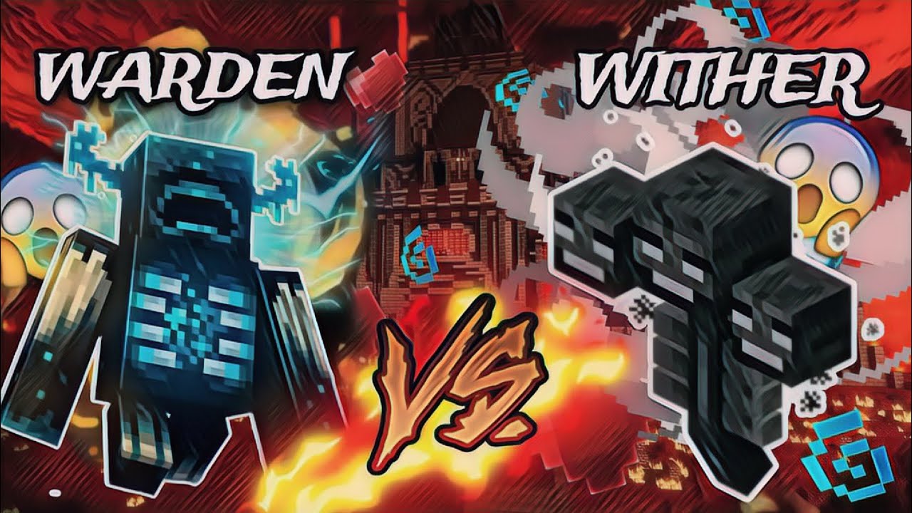 MINECRAFT WARDEN V/S WITHER who is the best - YouTube