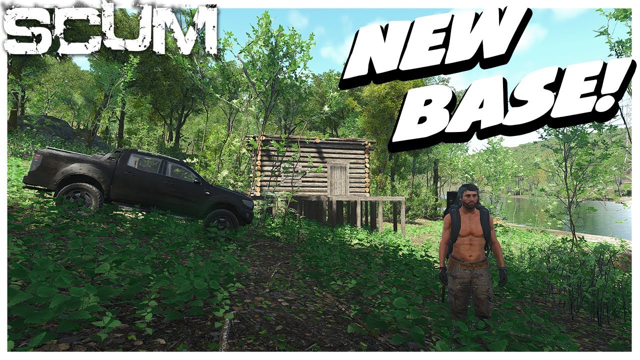 I Built A Cabin With A BIG DECK - (Season 2 Ep 12) SCUM 0.7 Gameplay ...