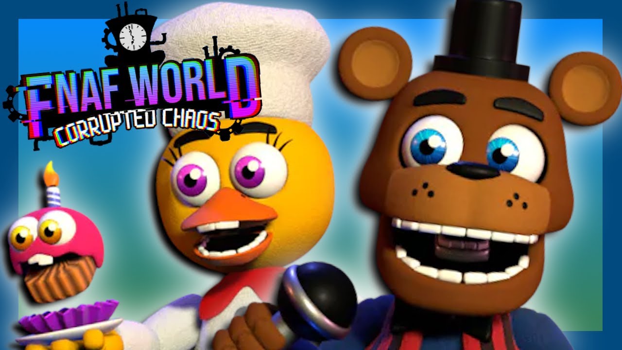STYLIZED ADVENTURE ANIMATRONICS! | FNAF World Corrupted Chaos - YouTube