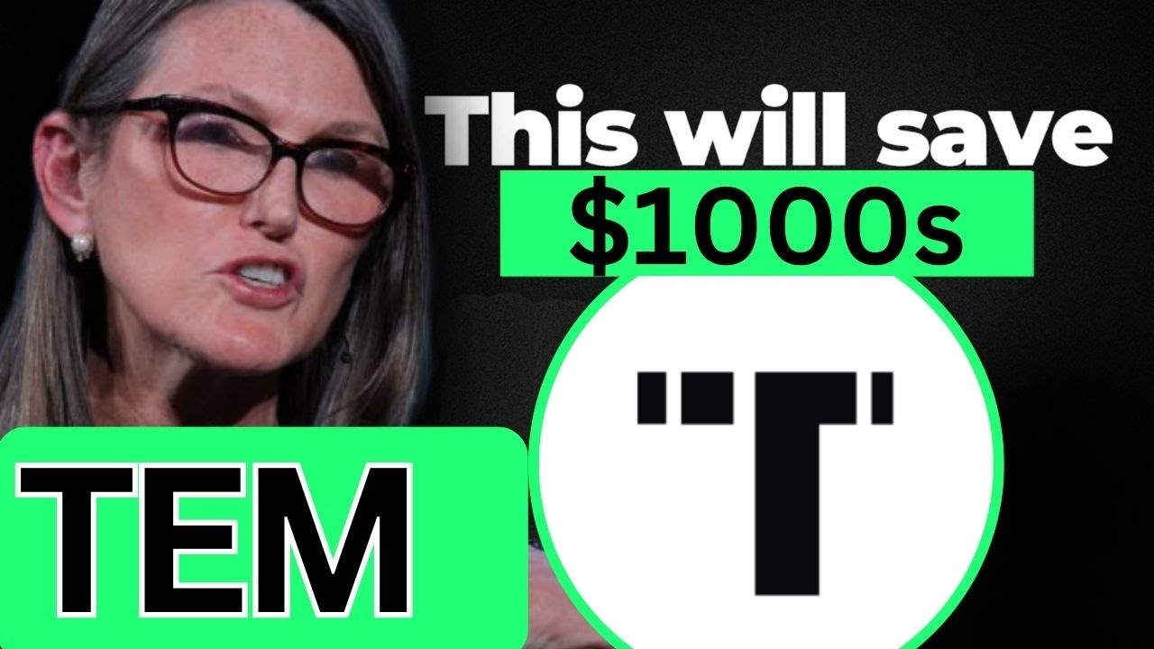 TEM Stock FRIDAY DON'T DO IT! (buy? news) Tempus AI - YouTube