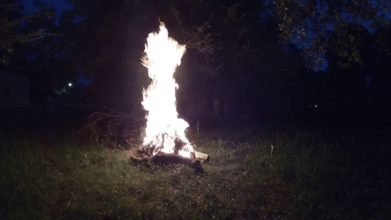 A Fire and Reflections of the Past and Present on July the 4th 2020 ...