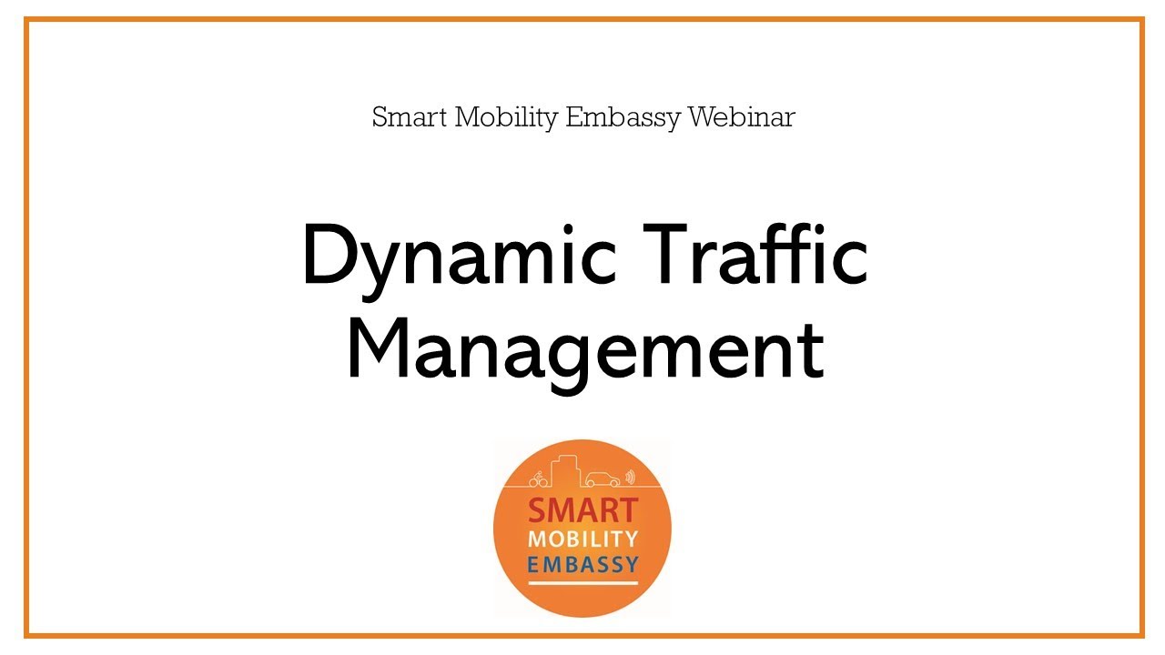 Webinar Dynamic Traffic Management - YouTube