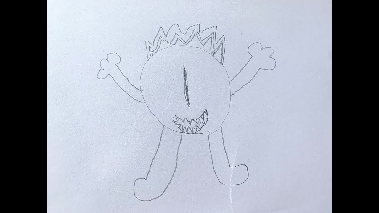 Kids drawing tutorial. Drawing of the living eye. My first video ...