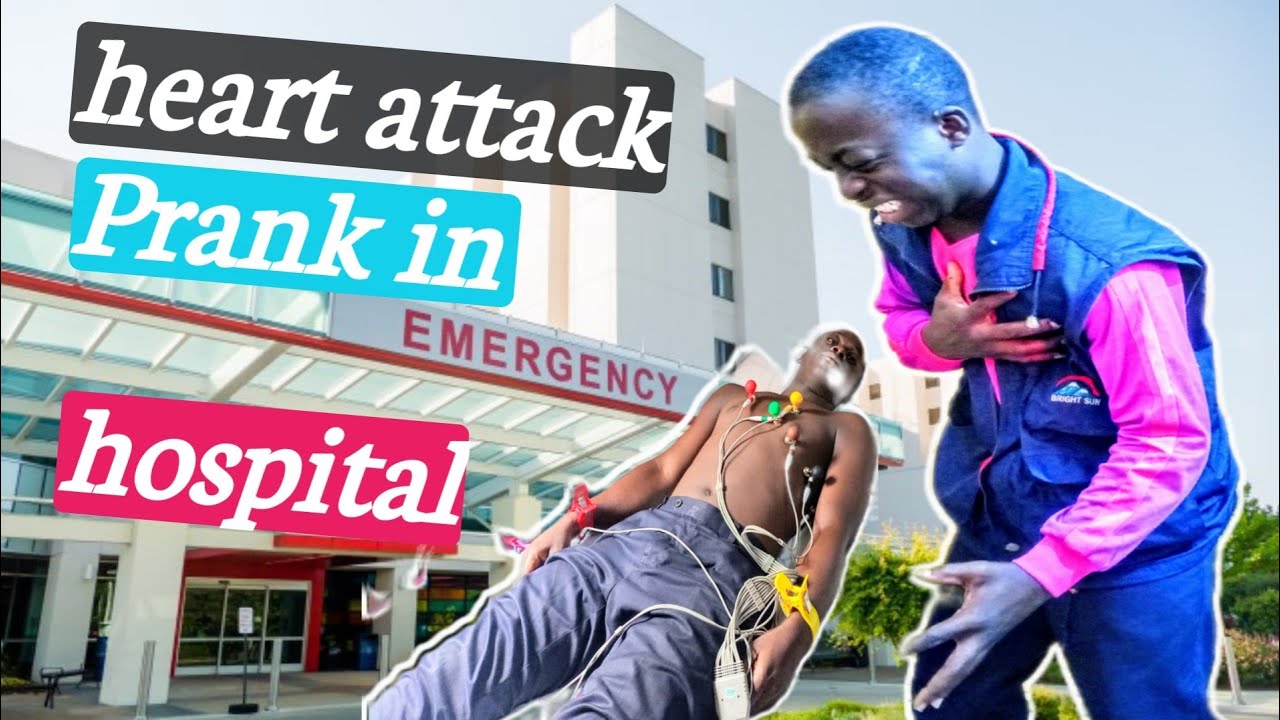 I pulled up heart attack prank in hospital (I hate myself doing it) # ...