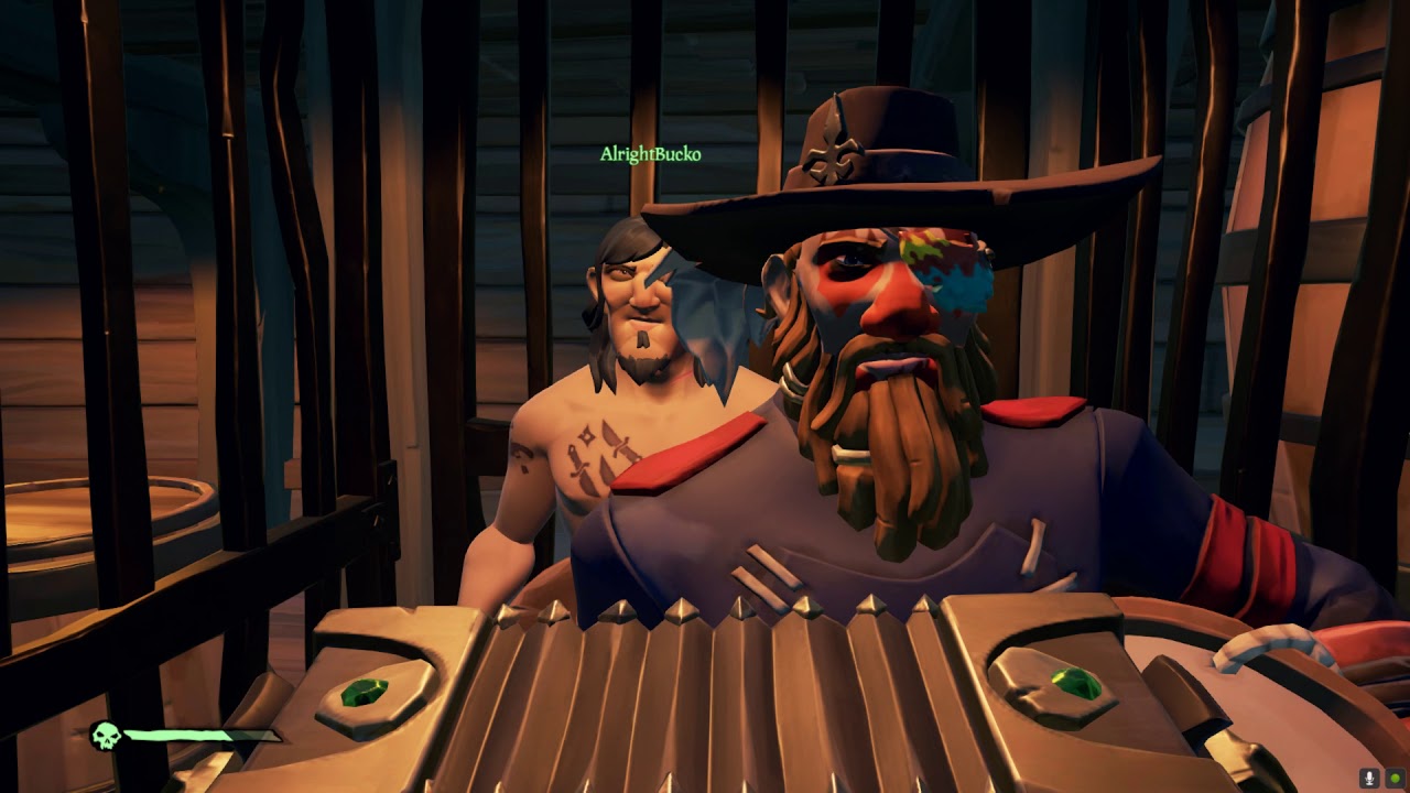 The Brig Adventures of Captain Red Beard and Crew | Sea of Thieves ...