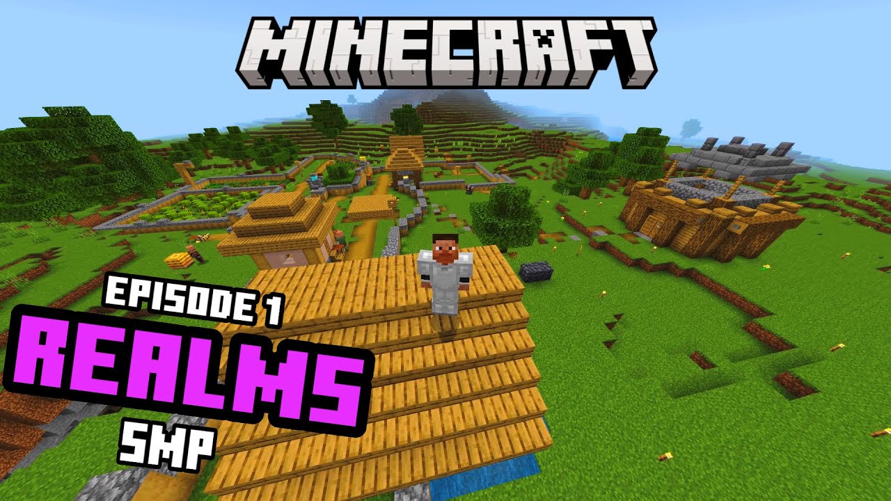 2 week Minecraft phase is back - REALMS SMP with da boys: Ep 1 - YouTube