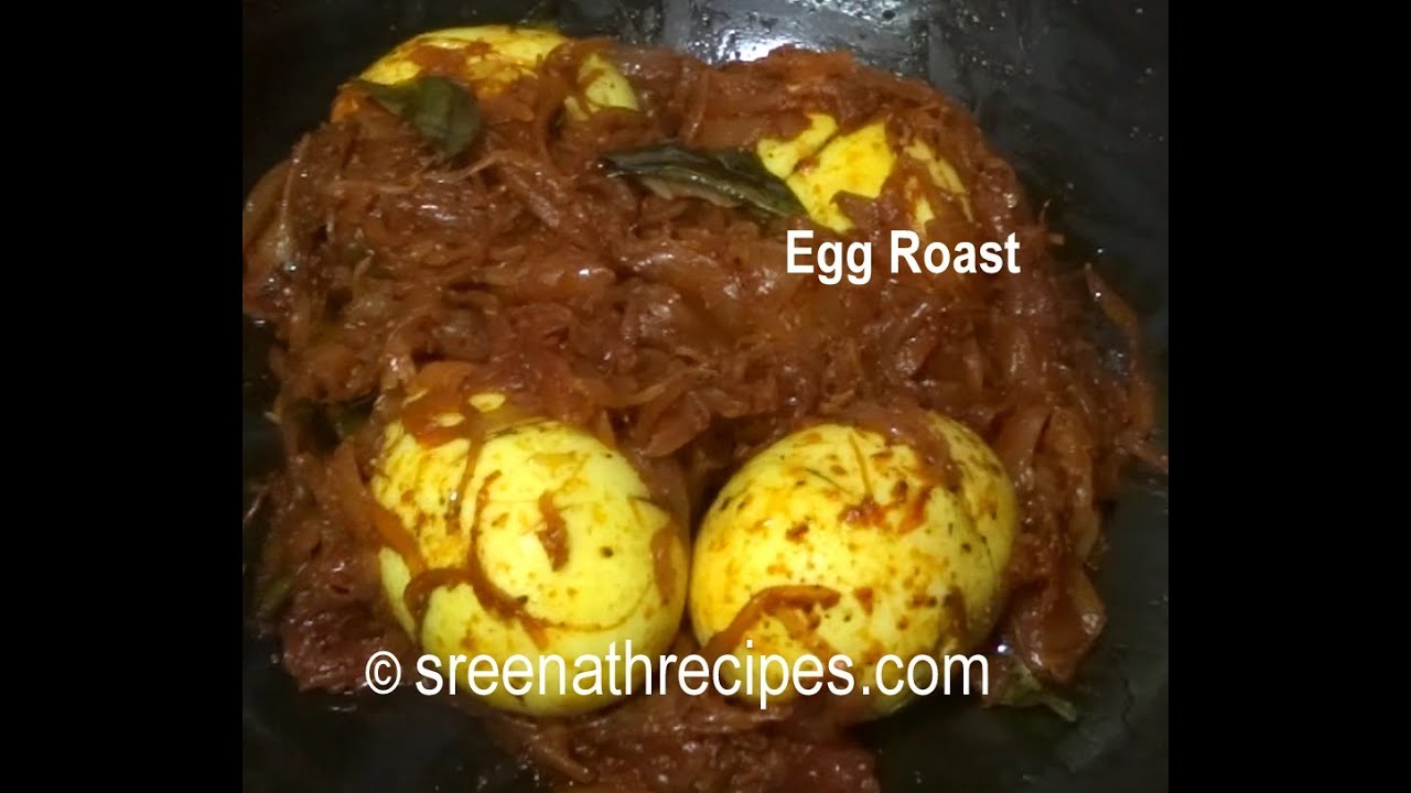 Egg Roast - Kerala Egg Roast - YouTube