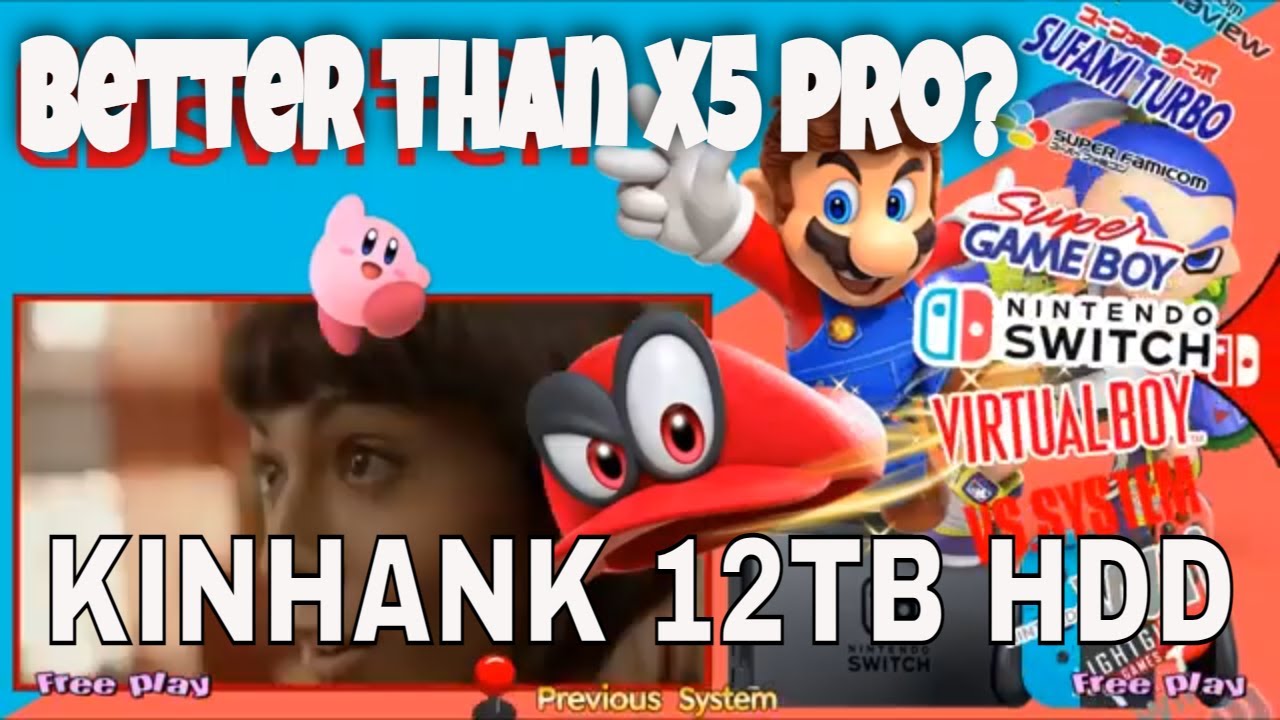 KINHANK 12TB HDD HYPERSPIN ATTRACTION - 420 SYSTEMS! WOW!! - YouTube