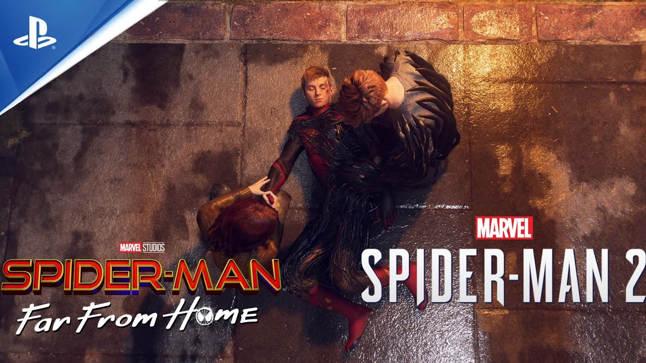 Peter Gets The Black Suit With The Upgraded MCU Suit - Marvel's Spider ...