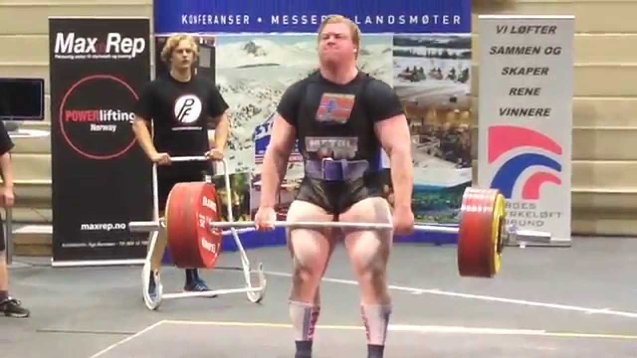 Carl Yngvar Christensen 1160kg / 2557lbs Total - Nationals 2014 - YouTube