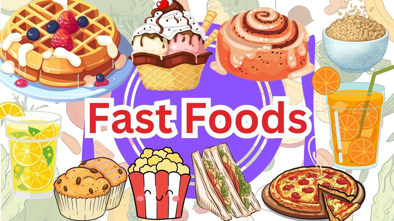 fast foods. Learn about fast food with Easy English. Types of fast ...