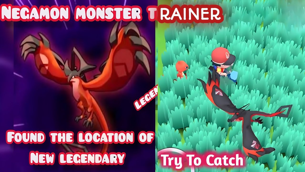 How To Catch LEGENDARY FLAMEBEASTIX NEGAMON IN NEGAMONS WORLD - YouTube