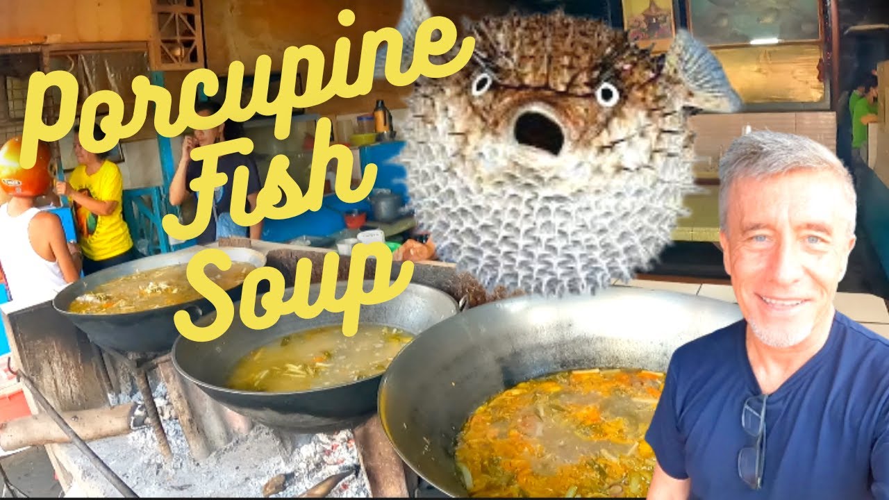 EXOTIC PORCUPINE FISH SOUP @ ESMEN'S CARINDERIA. CEBU CITY. - YouTube