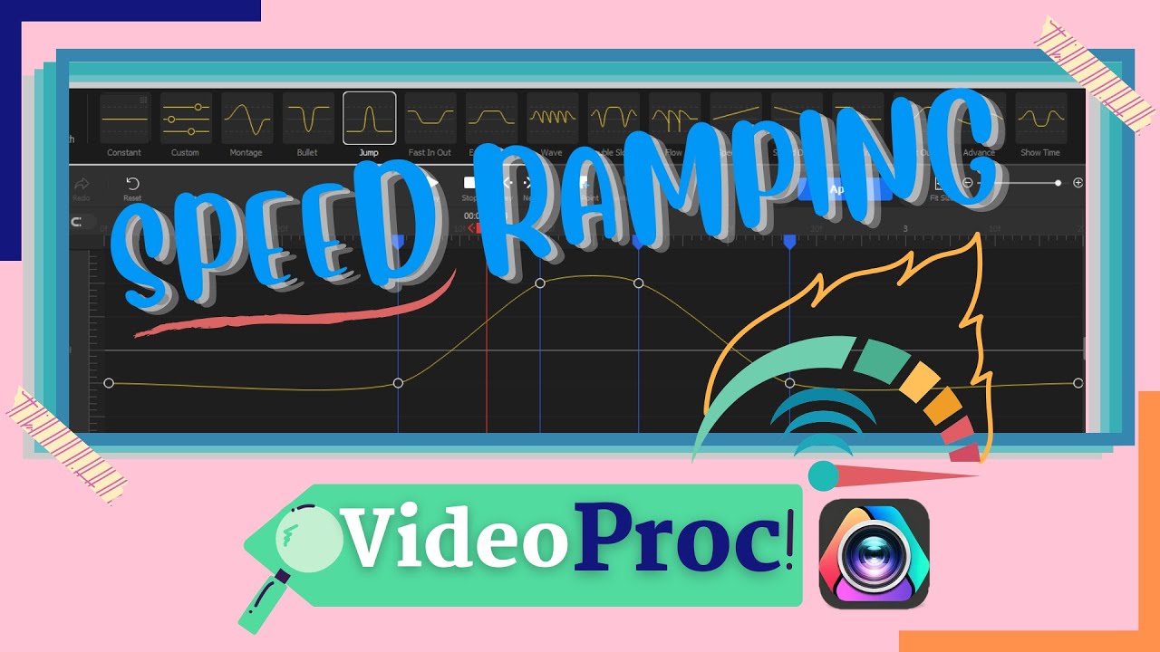 How to apply speed ramping in VideoProc - YouTube