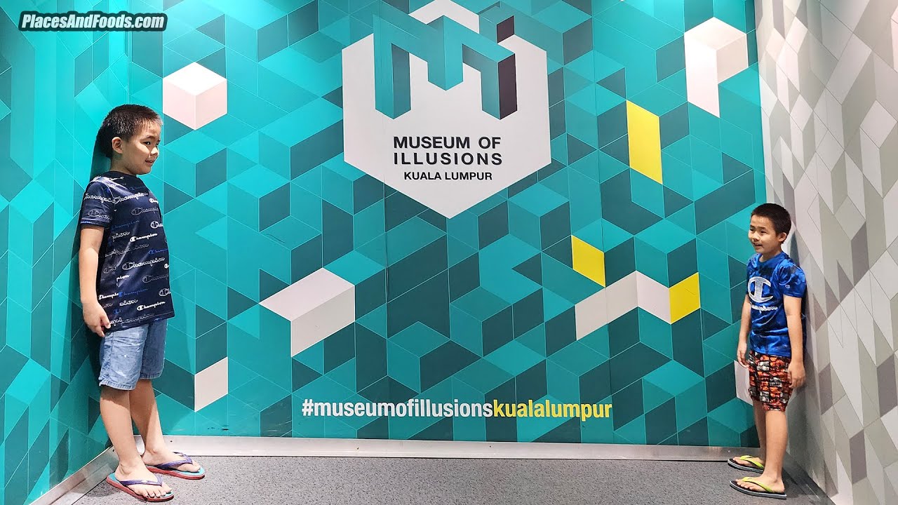 Museum of Illusions Kuala Lumpur Ansa Hotel - YouTube