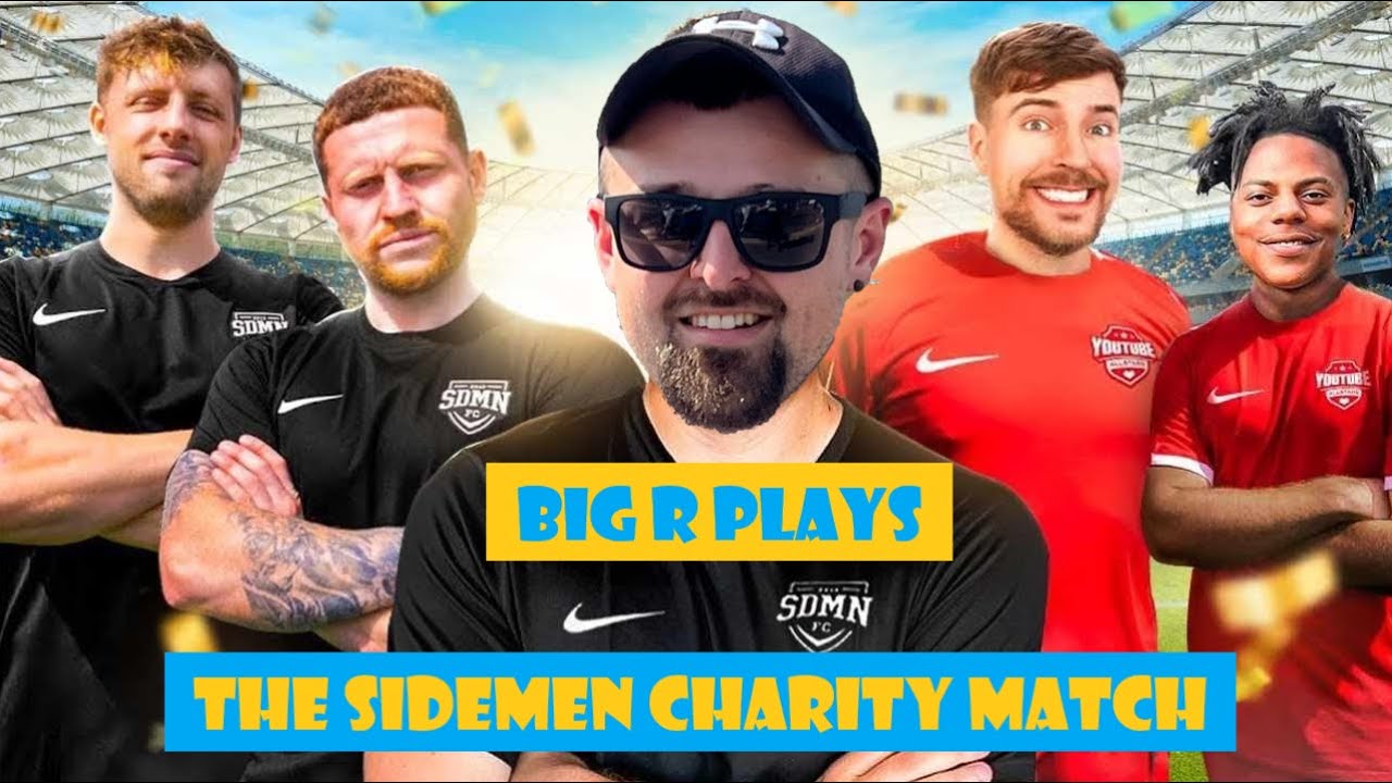Sidemen FC vs YouTube All Stars - Charity Match 2023 - YouTube