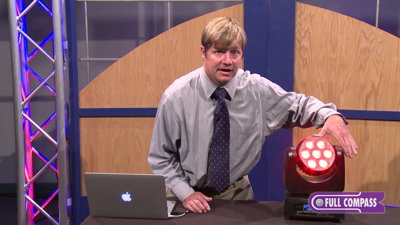 Elation Rayzor Q7 Moving Head LED Fixture Overview | Full Compass - YouTube