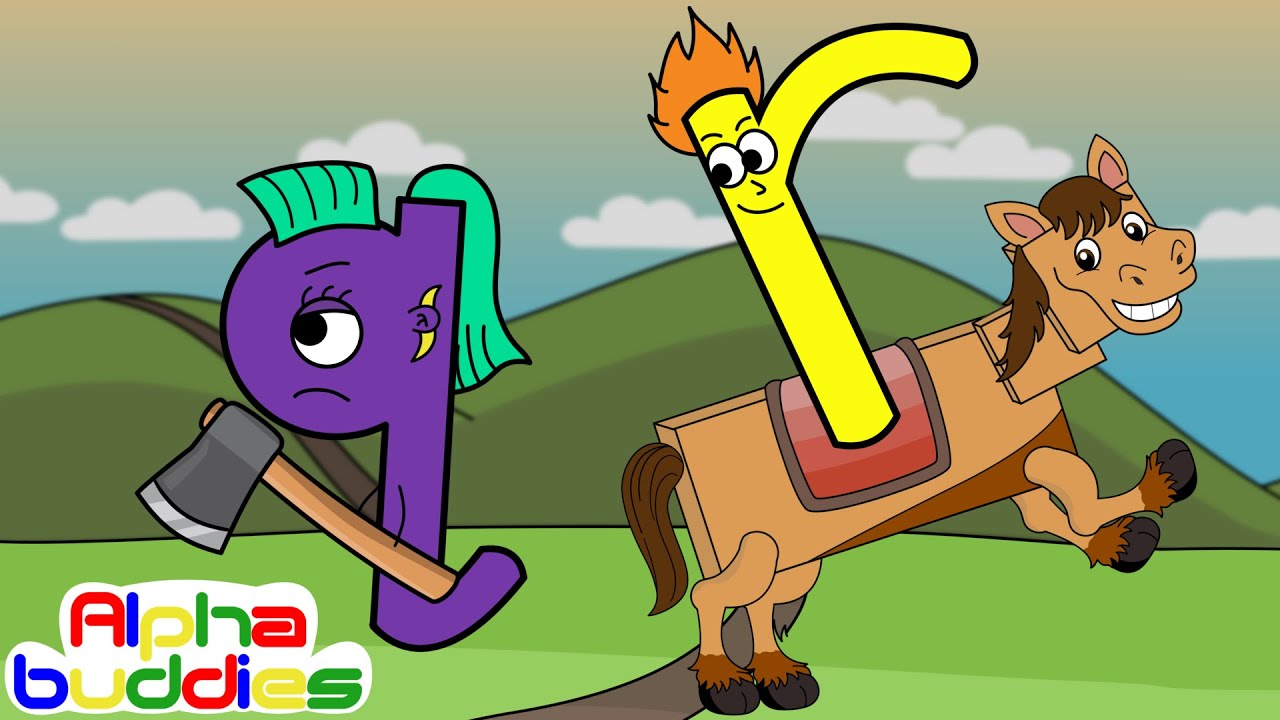 Abc Phonics For Kids | Letters Q-R | Alphabet Buds Ep.18 - YouTube