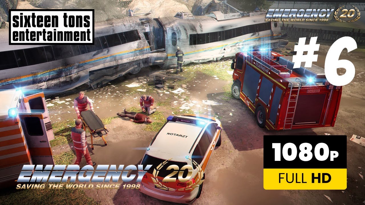 Emergency 20 Gameplay Walkthrough - Part 6 - Campaign Mission 6 - Train ...