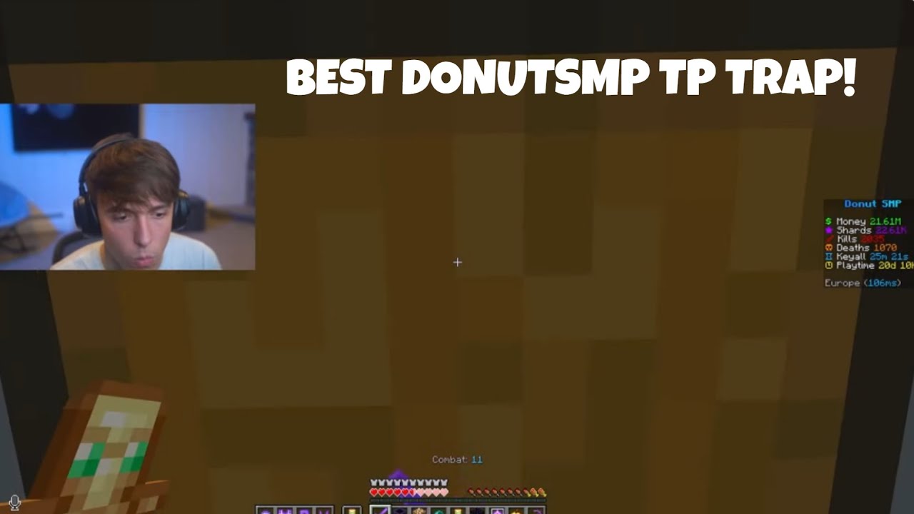 DONUTSMP BEST MINECART & DRIPSTONE TP TRAP (Polish Trap Tutorial) - YouTube