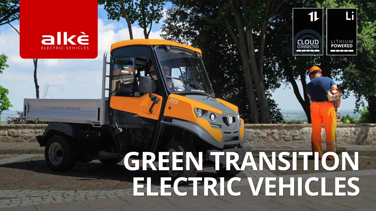 Green transition to Electric utility vehicles: find out more! - YouTube