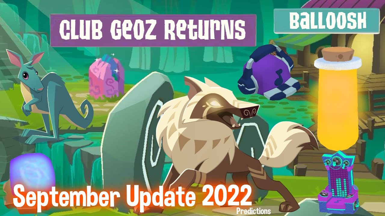 CLUB GEOZ RETURNS, BALLOOSH NEW LAND, YELLOW DNA VIALS, PET WALLABIES ...