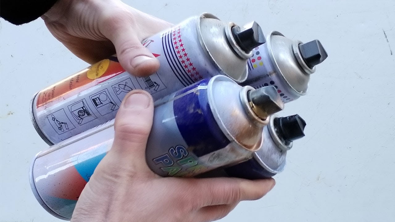 Genius ideas! Do not throw away old spray cans - YouTube