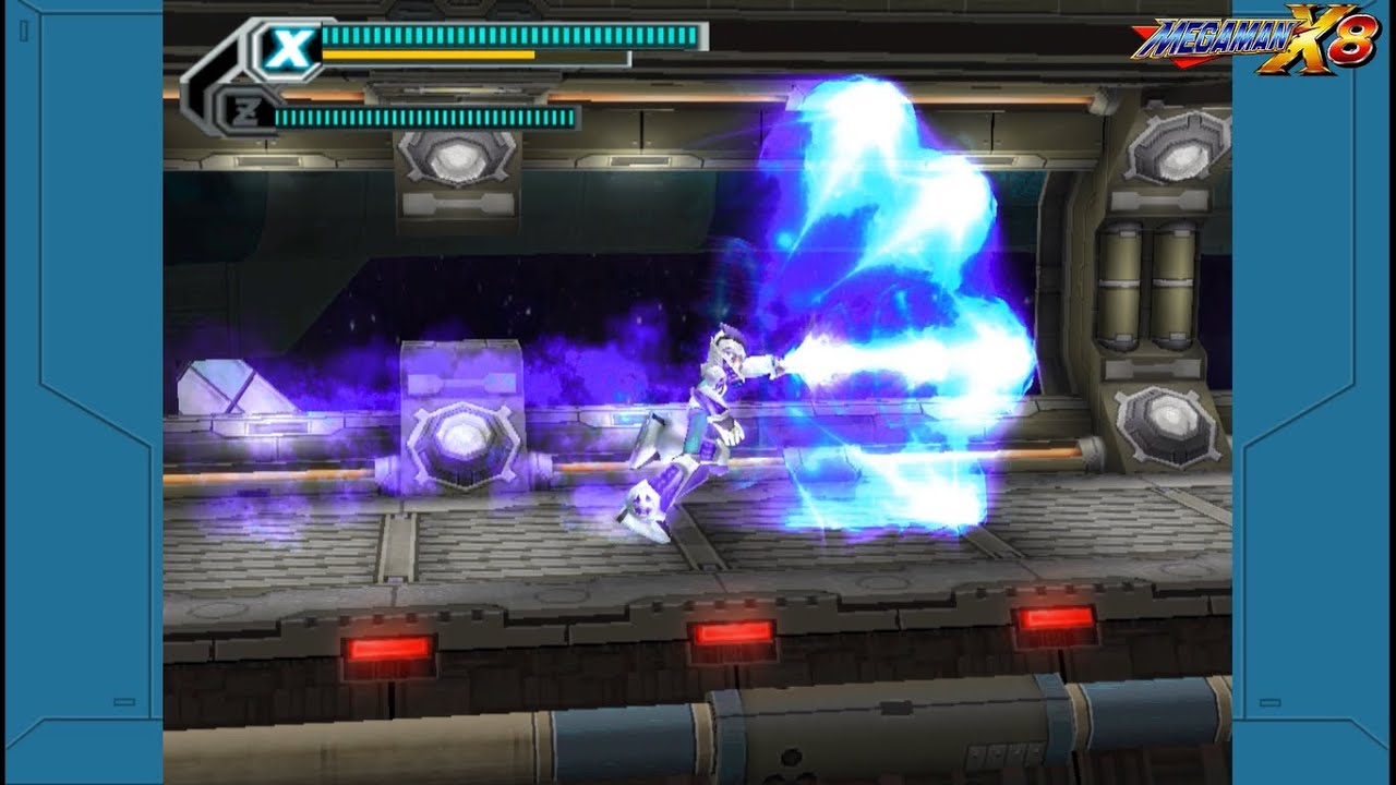 [Test] Mega Man X8 - Ultra Hermes Armor - YouTube