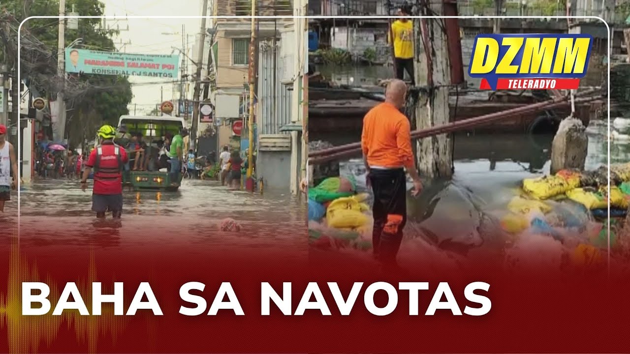 Over 100 families evacuated as river wall collapses, floods Navotas ...