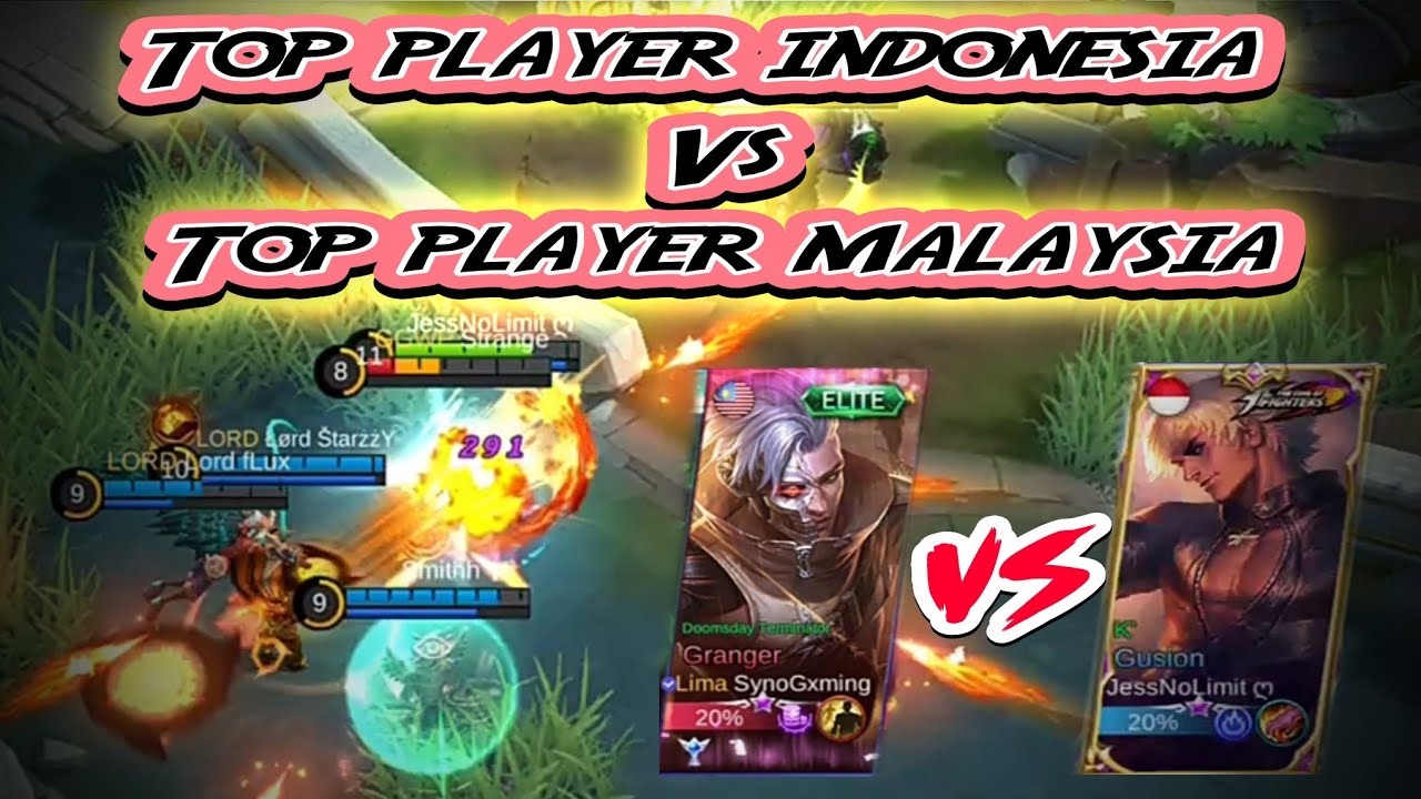 Match Seru Pro Player Indonesia Bertemu Pro Player Malaysia Mobile ...