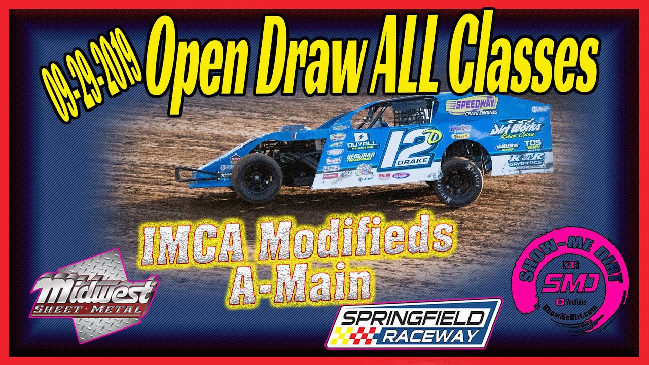 S03 E498 ICMA A Modified Racing A-Main Springfield Raceway 09 29 2019 ...