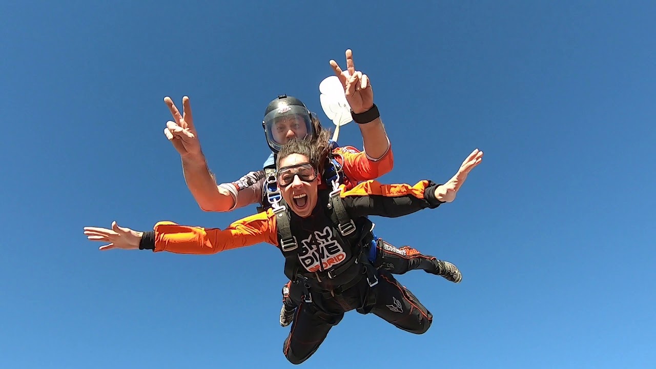 Saltos Tandem JUNIO | Paracaidismo | Skydive MADRID - YouTube