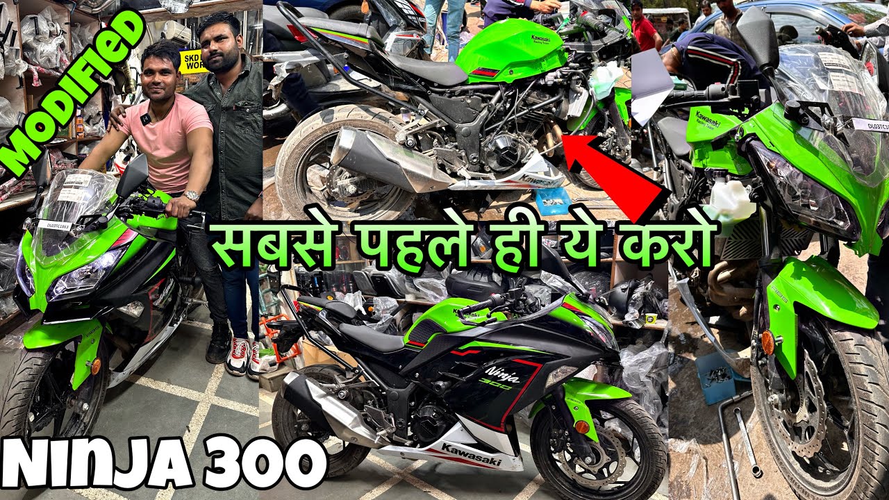 kawasaki ninja 300 modification accessories | ninja 300 modified ...