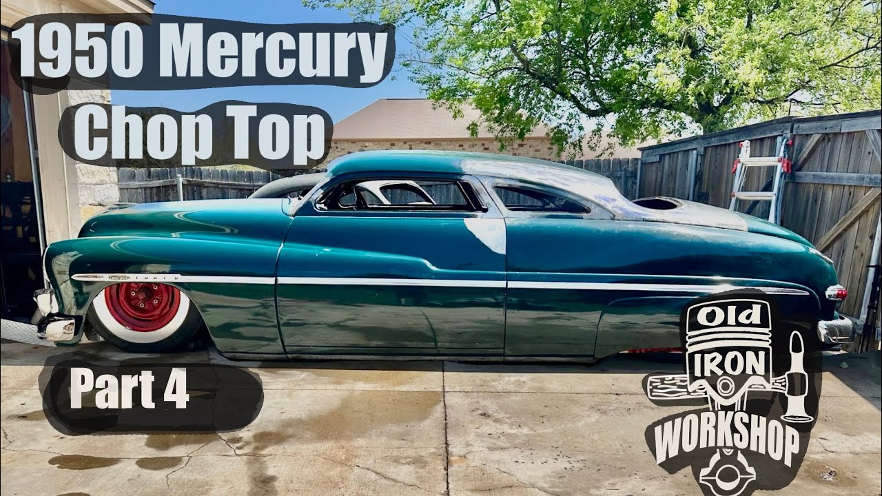 The Green Machine. 1950 mercury chop top part 4 - YouTube