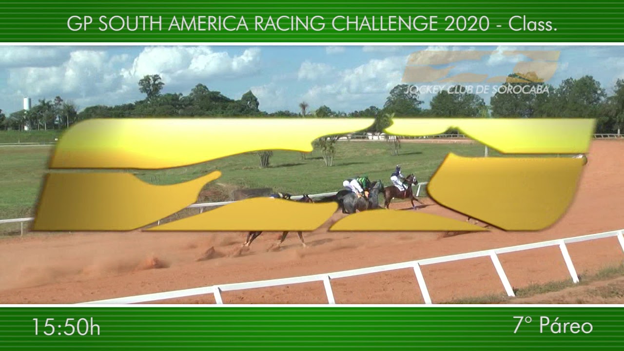 15:50 – GP SOUTH AMERICA RACING CHALLENGE 2020 - Class. – 7° Páreo ...