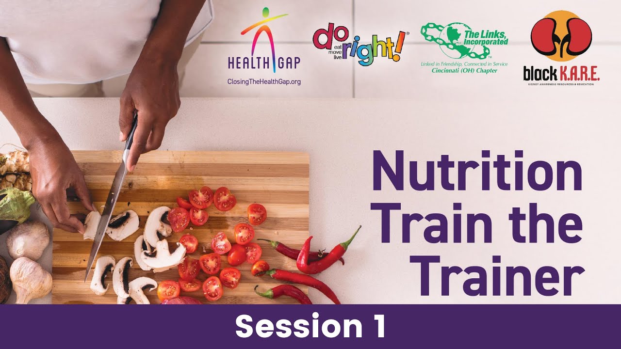 Do Right! Nutrition Train the Trainer Session 1 Replay - YouTube