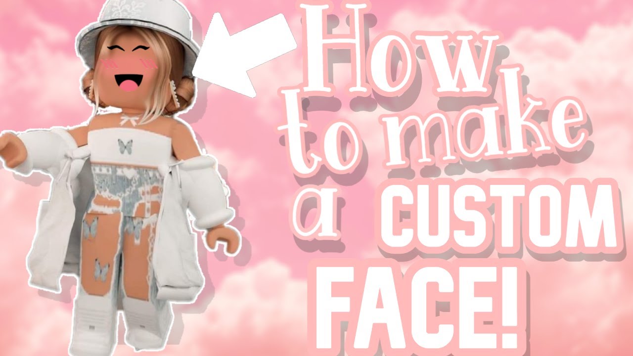 How to MAKE A CUSTOM FACE for your Roblox GFXS! EASY 8 STEPS! - YouTube